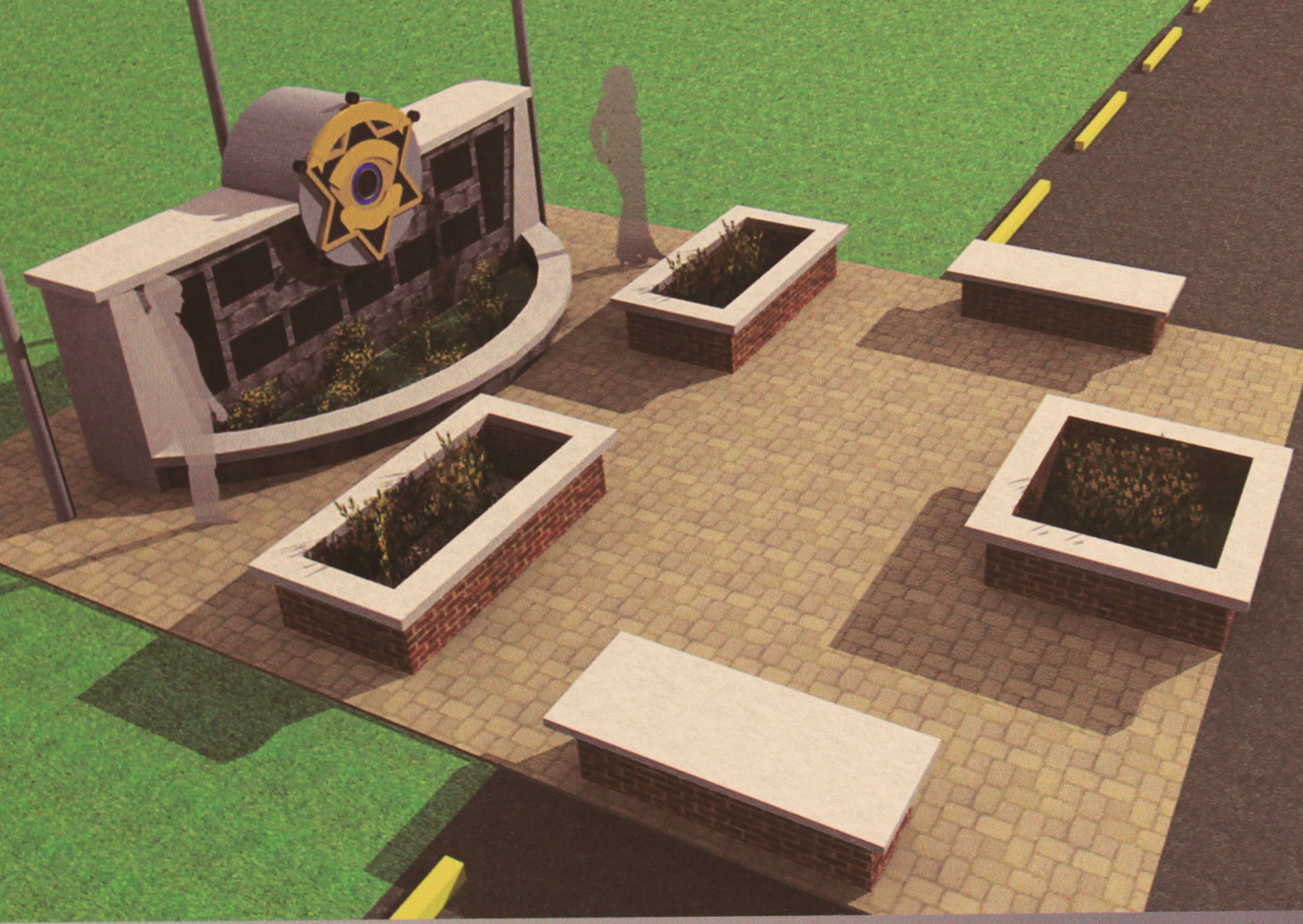 Construction begins on Fallen Hero Memorial