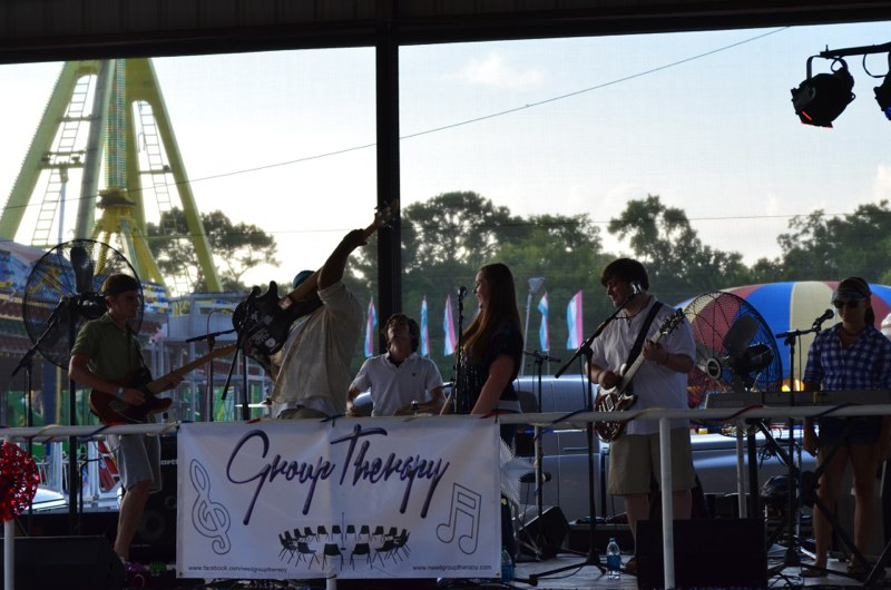 Group Therapy: band made up of HHS graduates, students