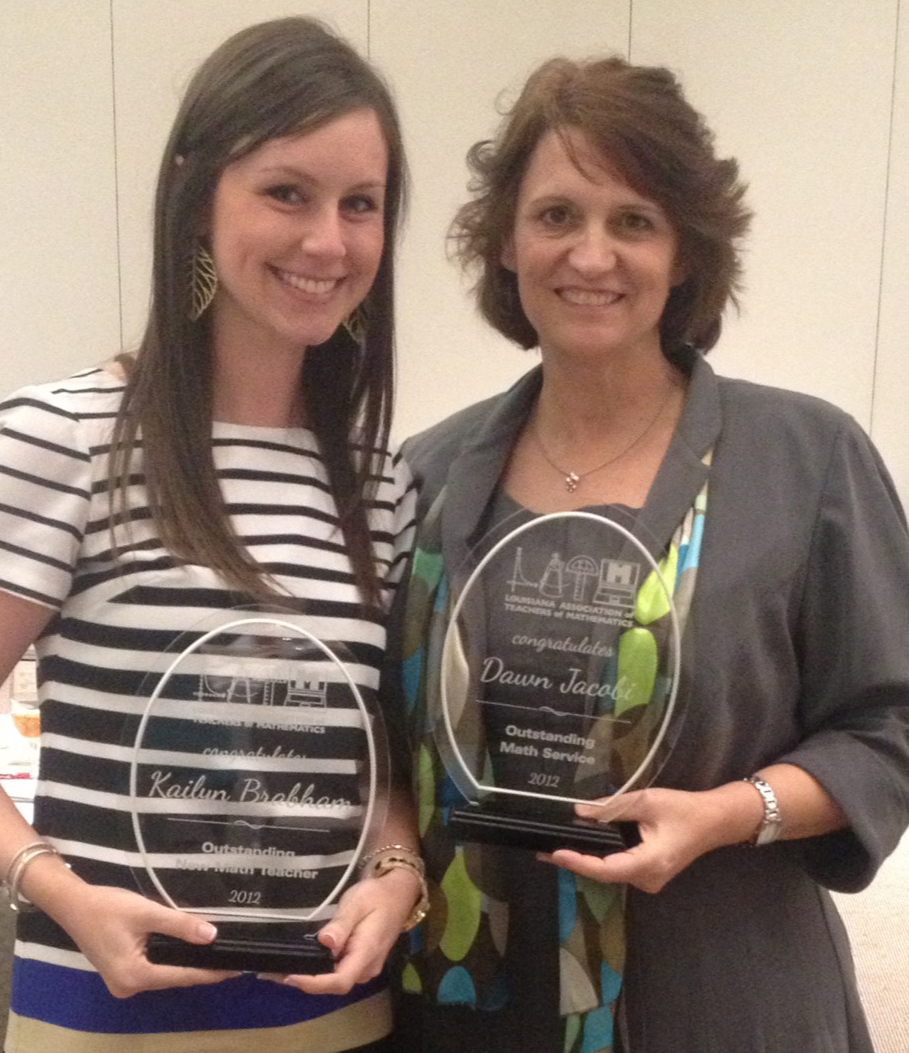 St. Charles Parish News - Destrehan High Math Teachers Honored