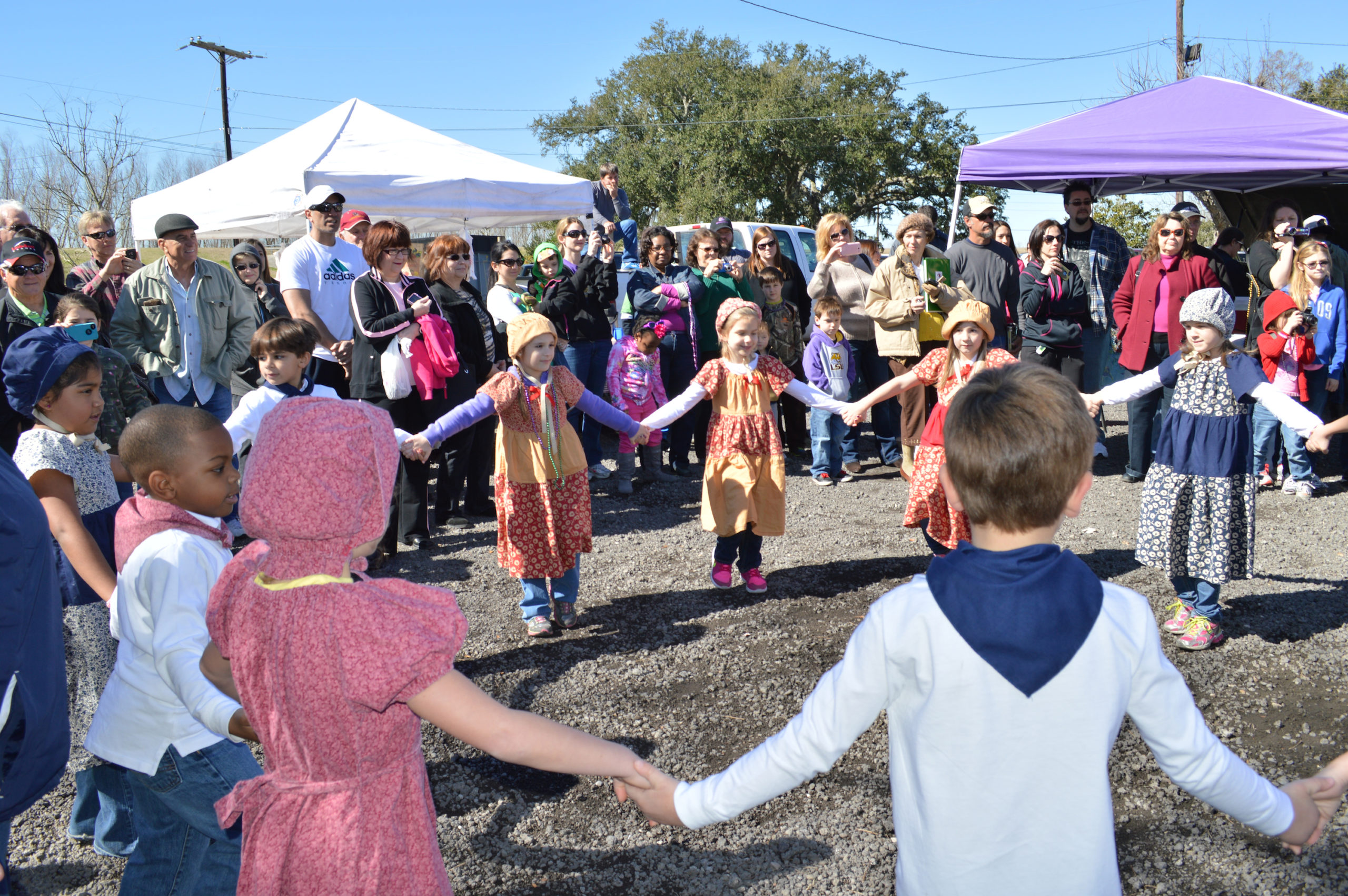 Allemands Elementary Cajun Dancers Perform