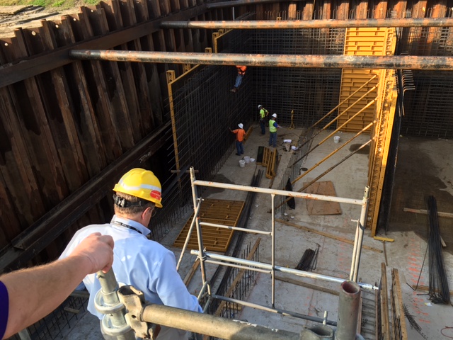 Willowridge levee raised, pump station under construction