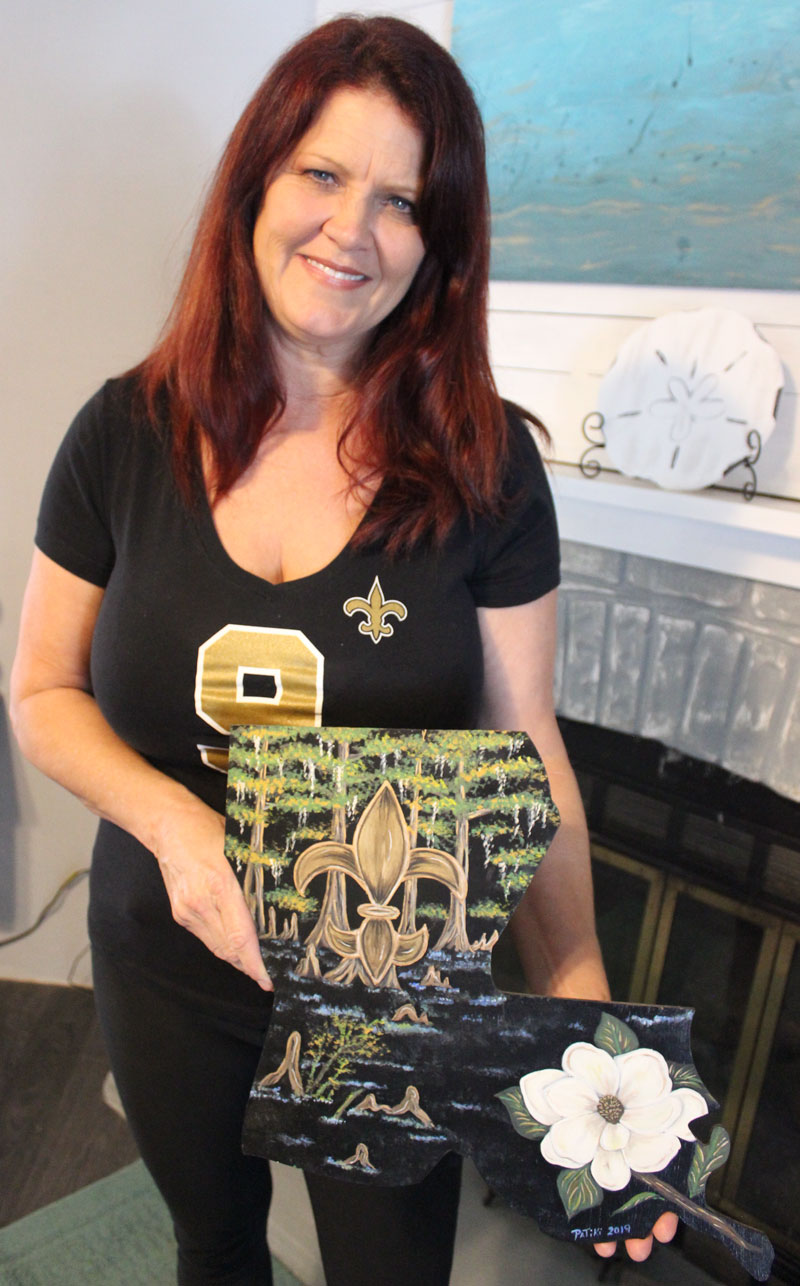 Des Allemands painter loves telling the story - St. Charles Herald Guide