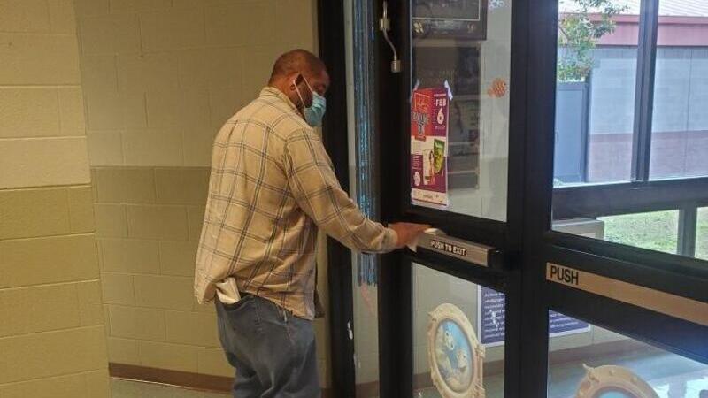 Local school custodian rises to the occasion to keep students safe - St ...