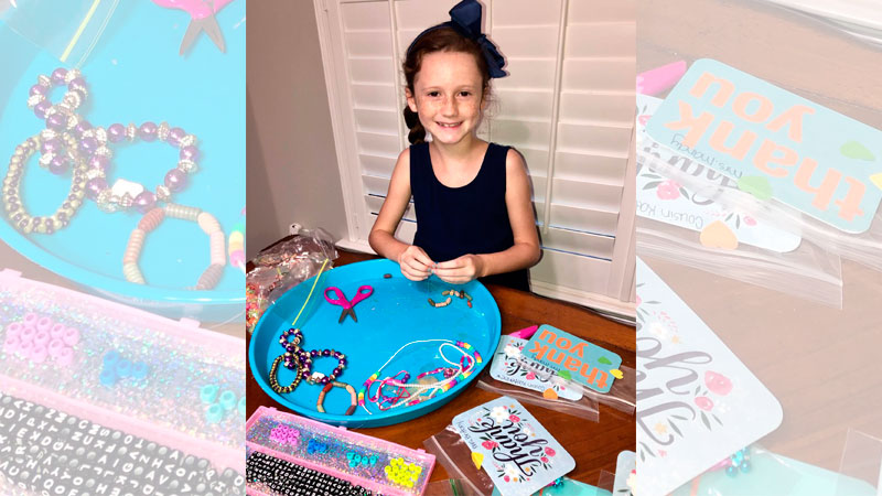 Norco Elementary student sells custom jewelry to raise money for ...