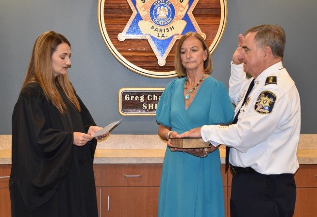 Sheriff reflects on time in office after 8th inauguration