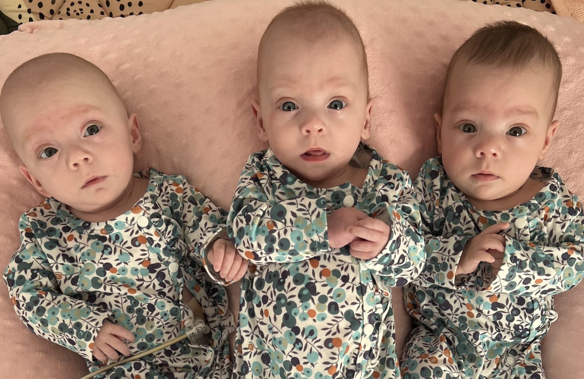 Luling couple finally welcomes home triplets after their premature ...